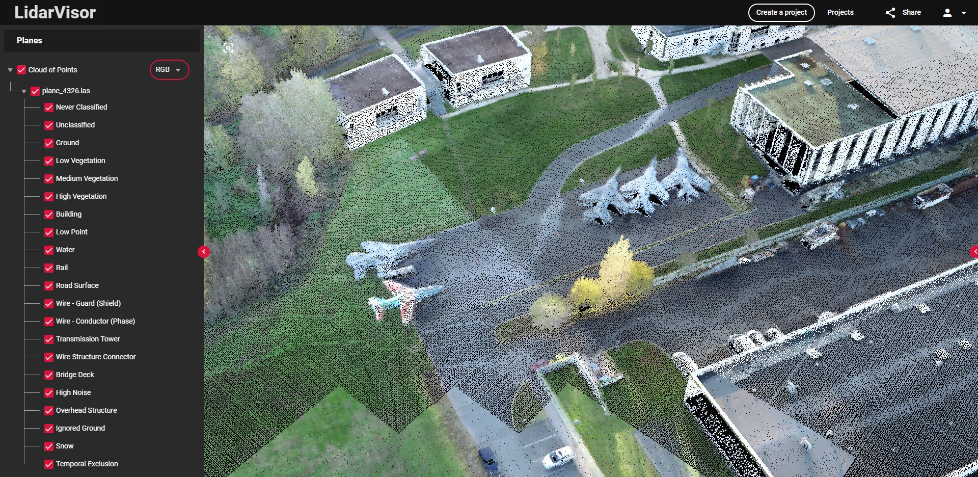 Las Point Cloud Viewer Lidarvisor