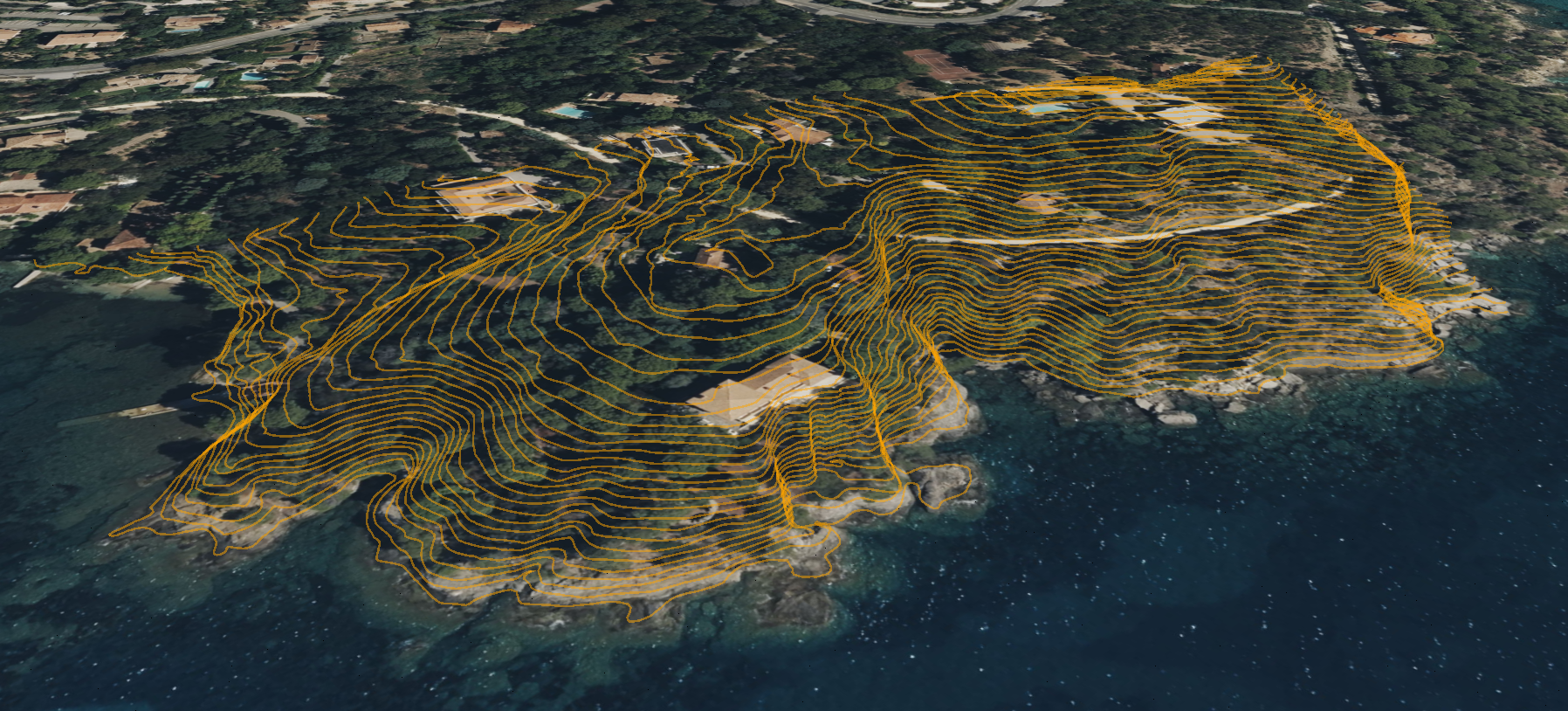 Creating a Comprehensive Topographic Map from Aerial LiDAR Data ...